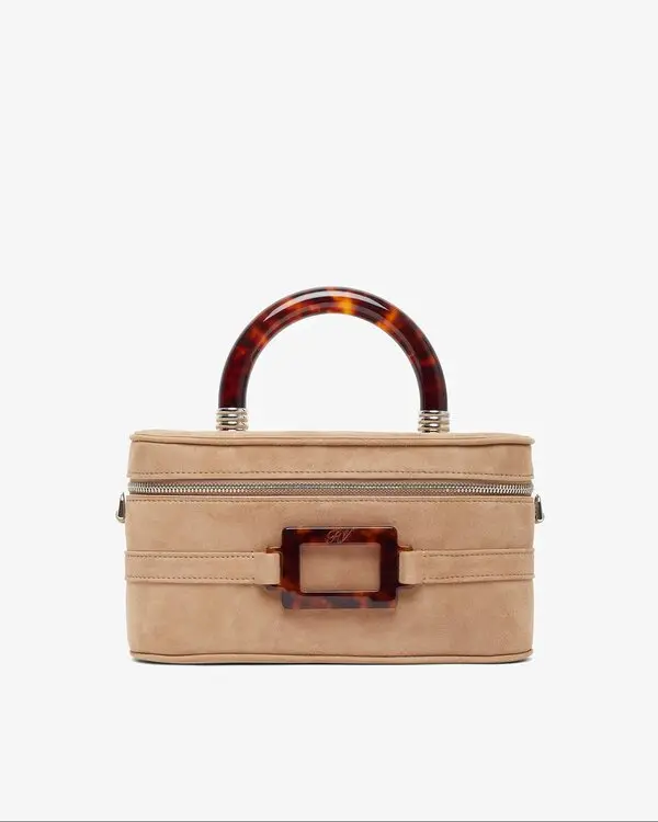 ROGER VIVIER Belle Vivier Vanity Mini Bag - Beige