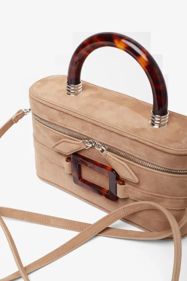 ROGER VIVIER Belle Vivier Vanity Mini Bag - Beige