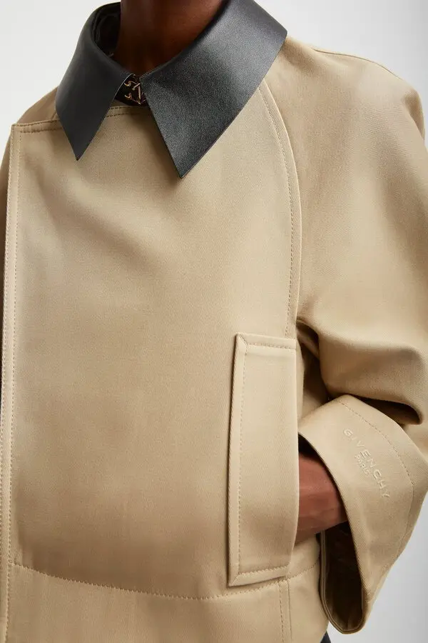 Givenchy Short Zipped Jacket - Beige