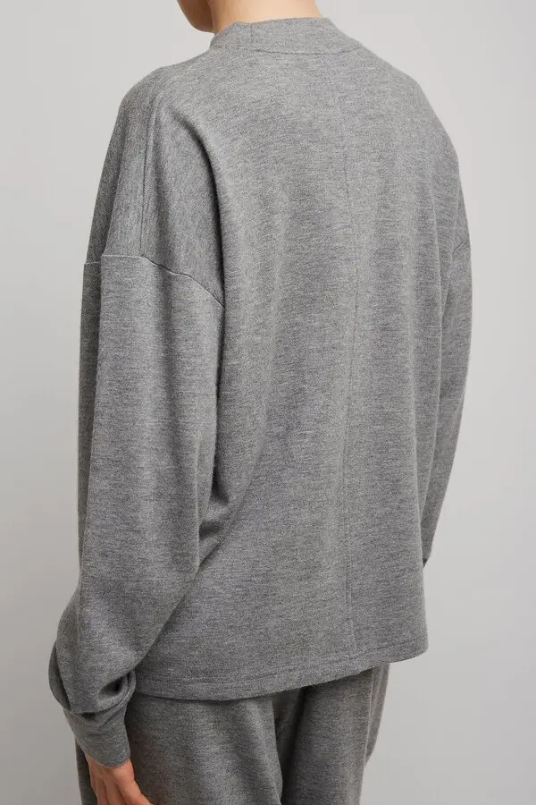 THE ROW Raveena Cashmere Top