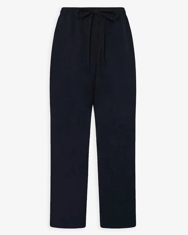 THE ROW Orieno Wool Pants - Navy