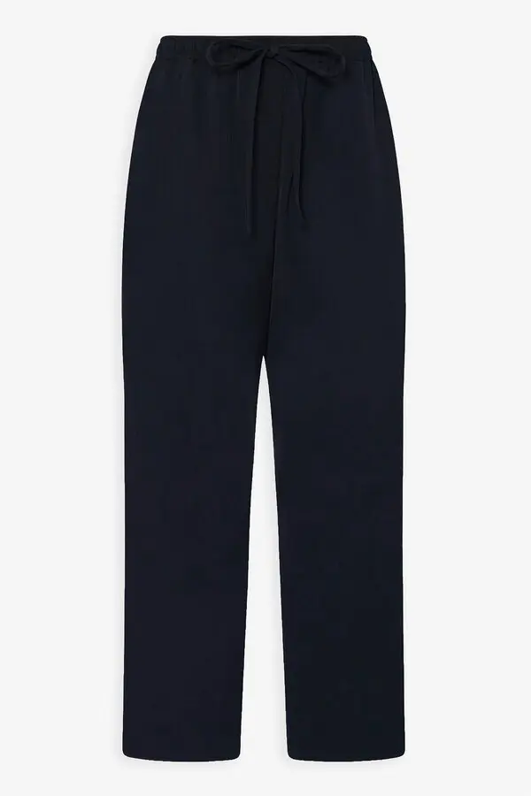 THE ROW Orieno Wool Pants - Navy