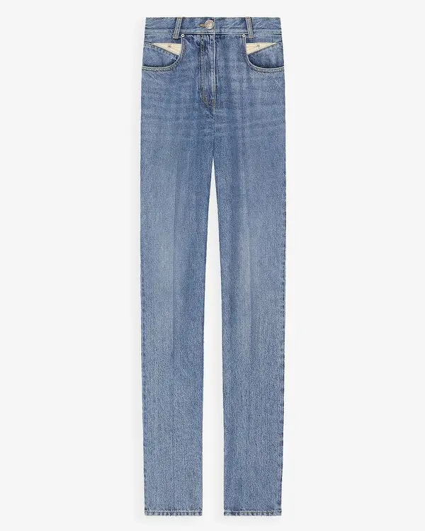 Givenchy Slim Fit Denim Pants - Blue
