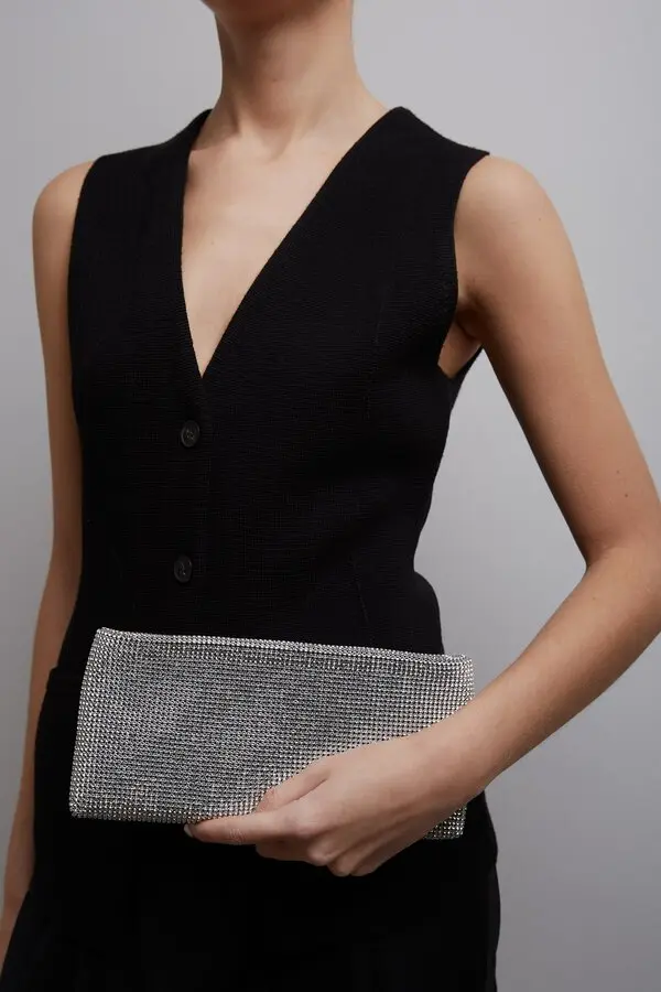 CHRISTIAN LOUBOUTIN Maykimay Crystal Clutch