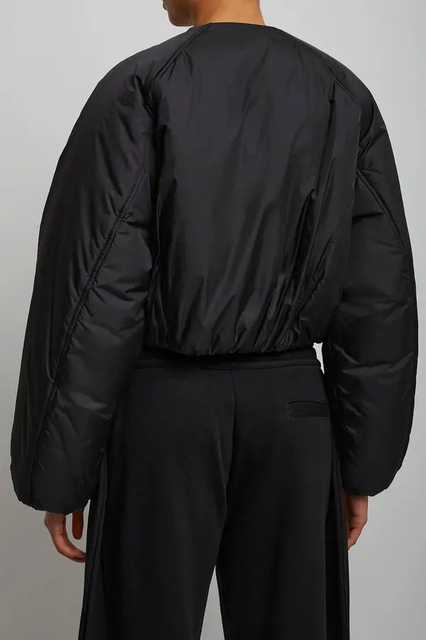 Alaïa Bomber Plié Jacket - Black