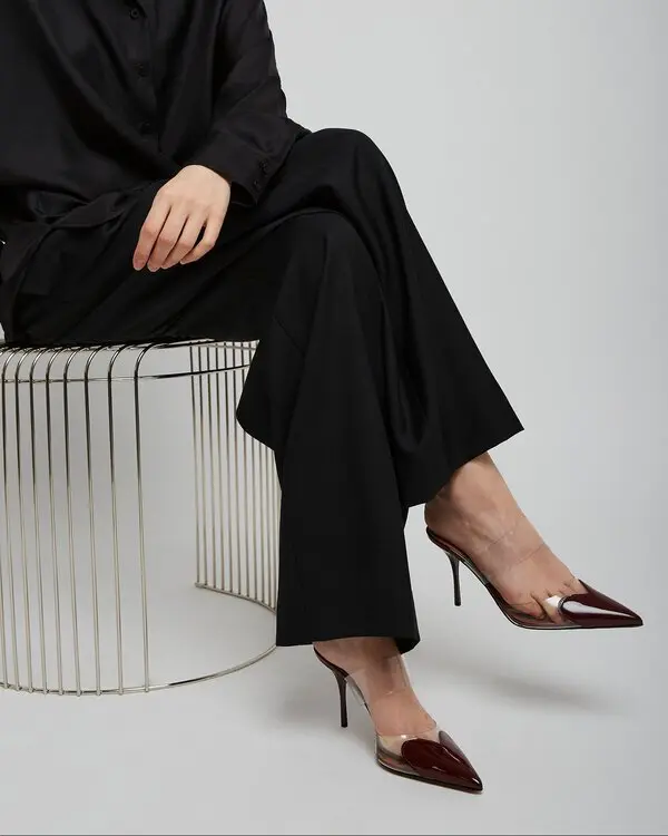 Alaïa Coeur 90 Mule Pumps