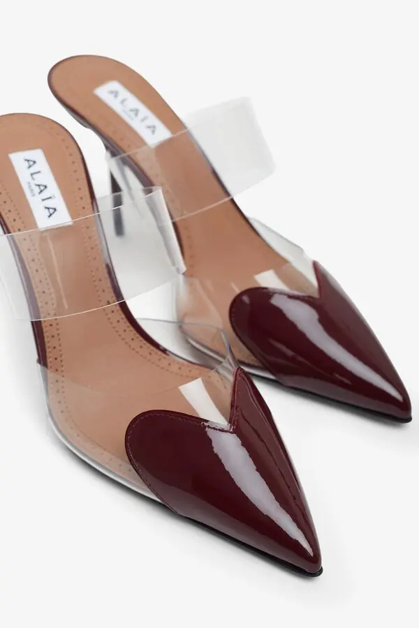 Alaïa Coeur 90 Mule Pumps