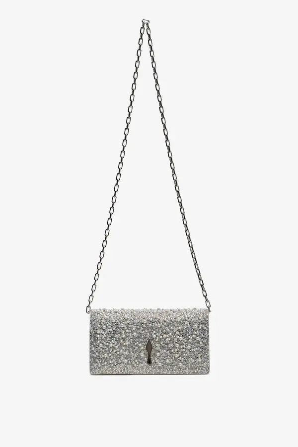 CHRISTIAN LOUBOUTIN Bettina Strass Clutch