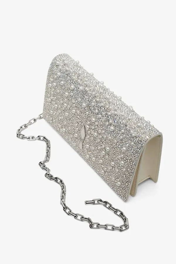 CHRISTIAN LOUBOUTIN Bettina Strass Clutch