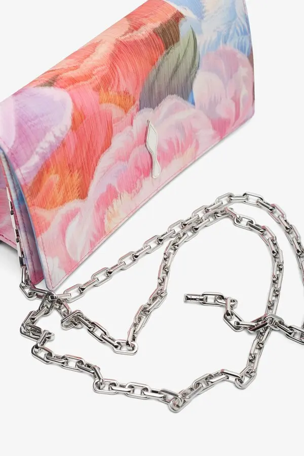 CHRISTIAN LOUBOUTIN Bettina Flower Clutch - Multicolor