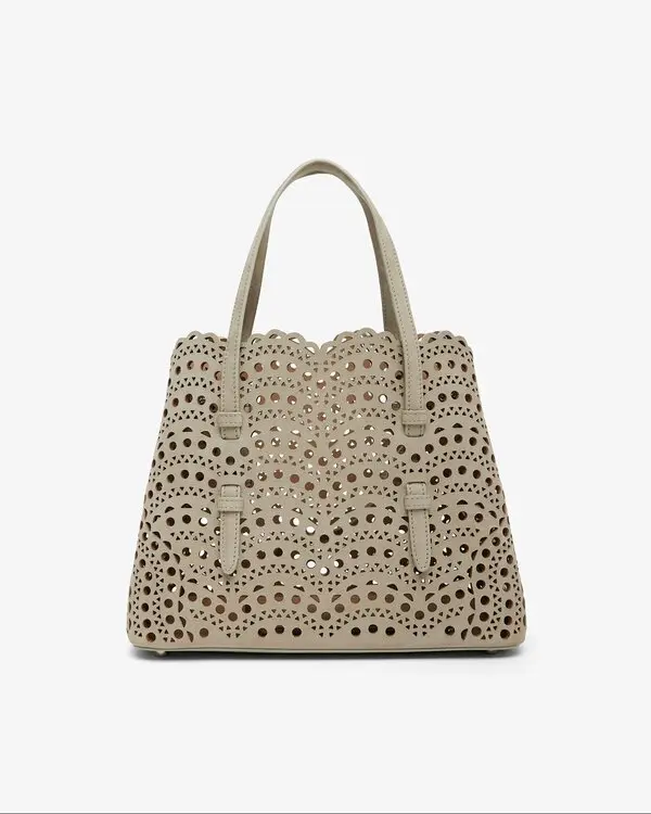 Alaïa Mina 25 Vienne Vague Tote - Grey