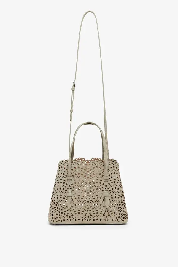 Alaïa Mina 25 Vienne Vague Tote - Grey