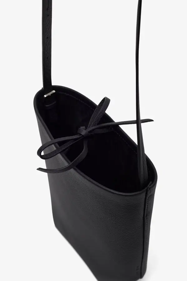 THE ROW N/s Park Crossbody Bag - Black