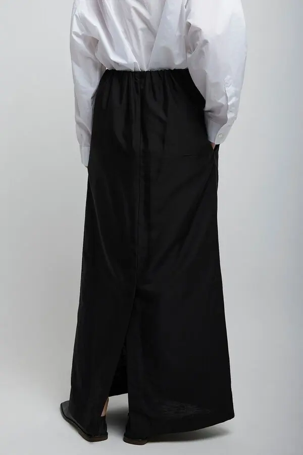 THE ROW Saul Silk Cotton Skirt