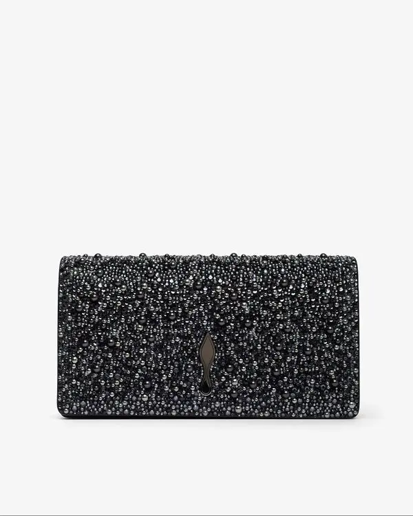 CHRISTIAN LOUBOUTIN Bettina Strass Clutch