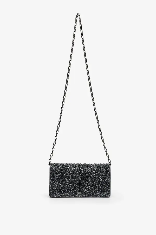 CHRISTIAN LOUBOUTIN Bettina Strass Clutch