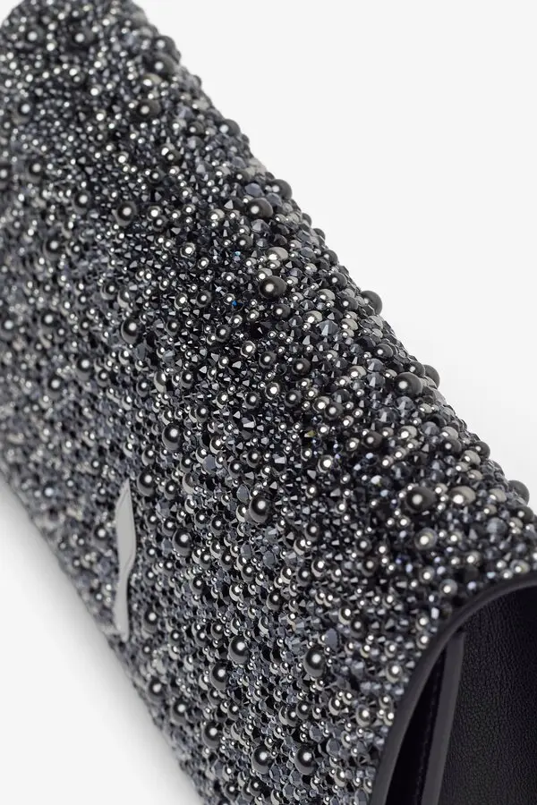 CHRISTIAN LOUBOUTIN Bettina Strass Clutch