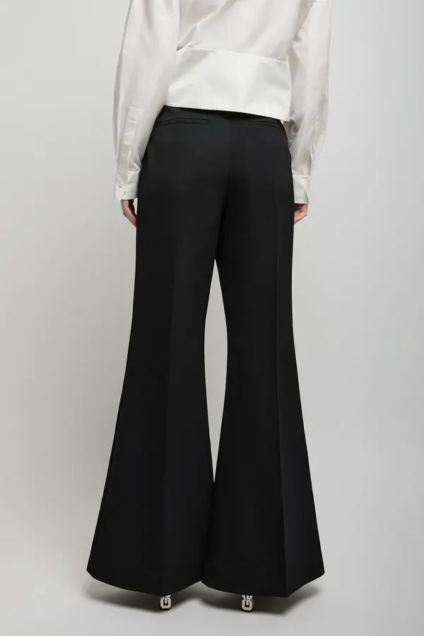 Givenchy Flared Smoking Trousers - Black