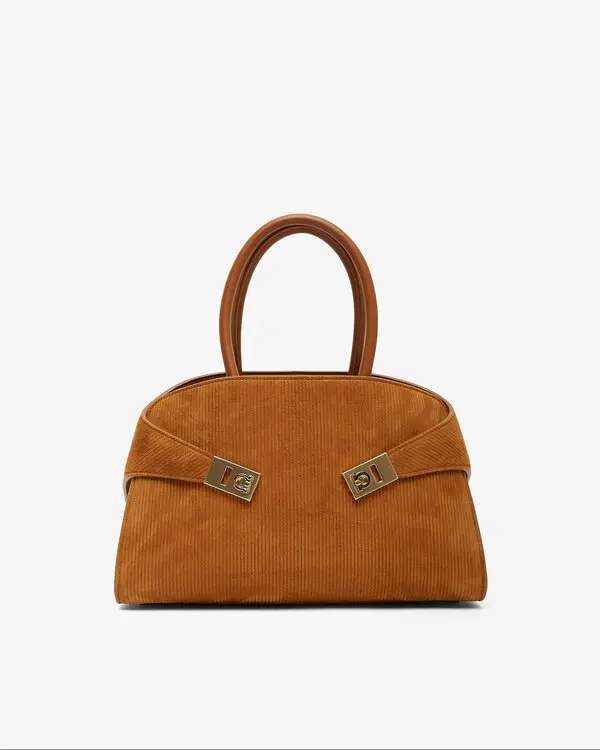 FERRAGAMO Hug S Top Handle Bag