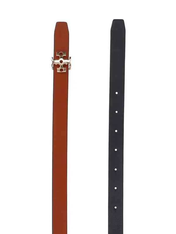 Tory Burch Logo Reversible Belt