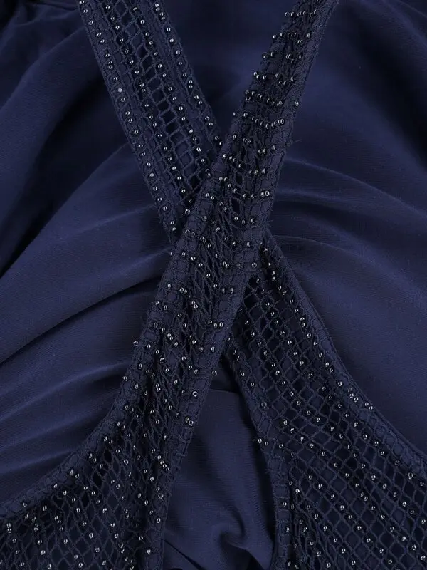 Ralph Lauren Zakaria Studs Maxi Dress