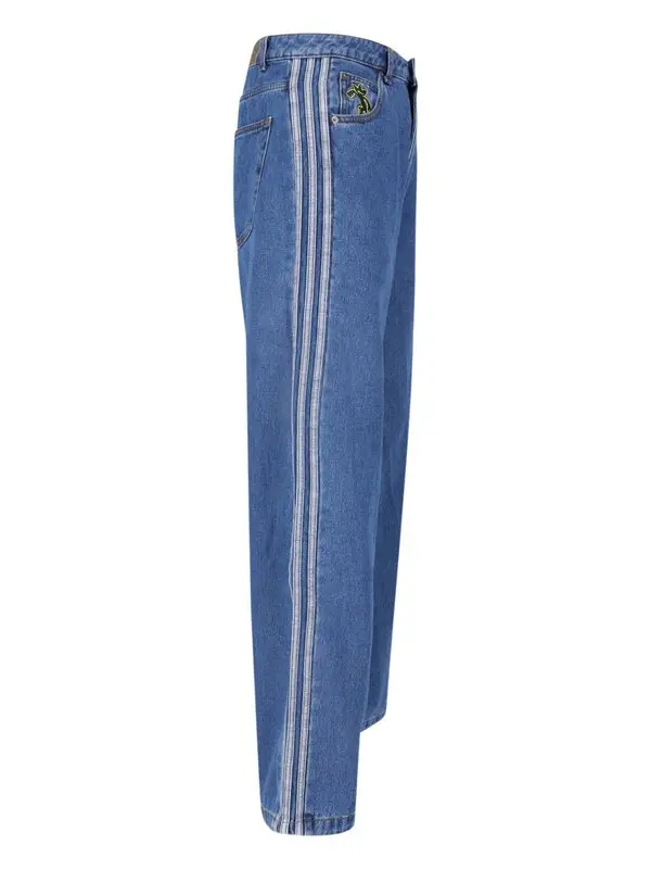 Adidas Wide-leg "firebird" Jeans