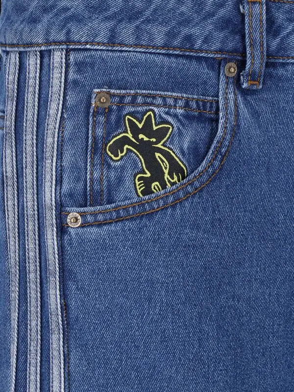 Adidas Wide-leg "firebird" Jeans