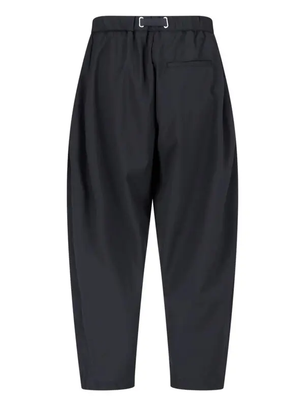 WHITE SAND Wide Leg Pants With Waistband