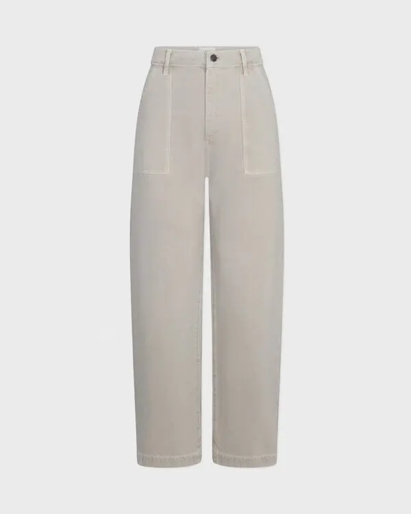FRAME The Bow Cargo Jeans - Flax