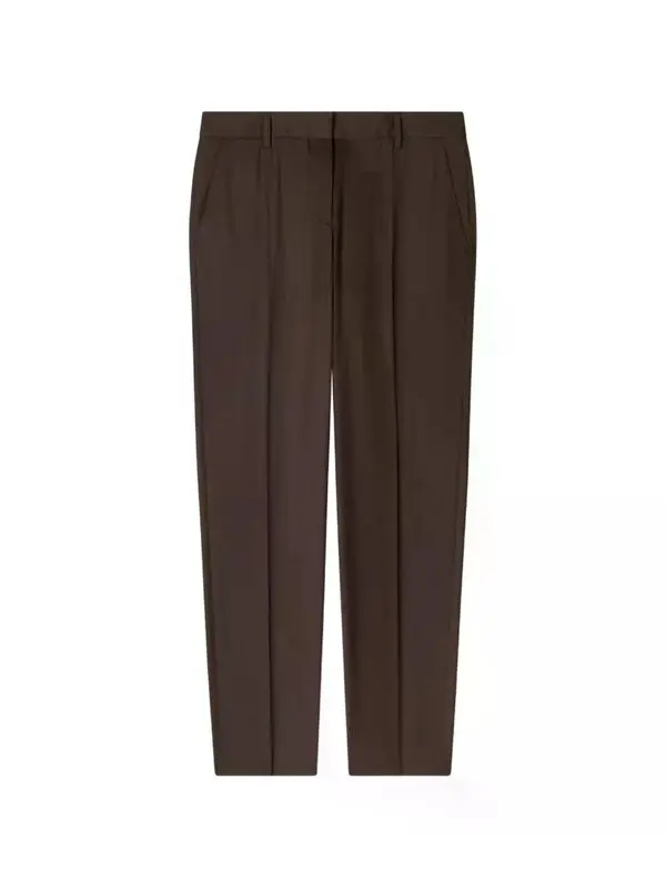 Paul Smith Tailored Pressed-crease Trousers - Brown