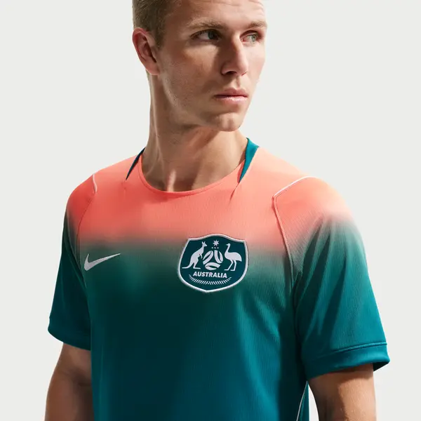 Nike Australia 2026 Stadium Away Dri-fit Soccer Replica Jersey - Blue