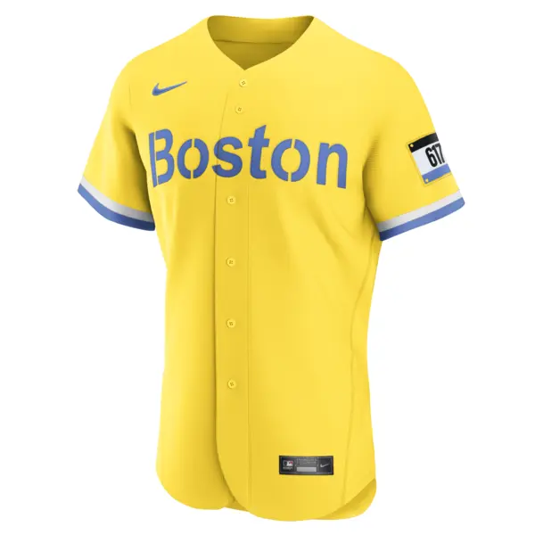 Nike Mlb Boston Red Sox City Connect Authentic Baseball Jersey