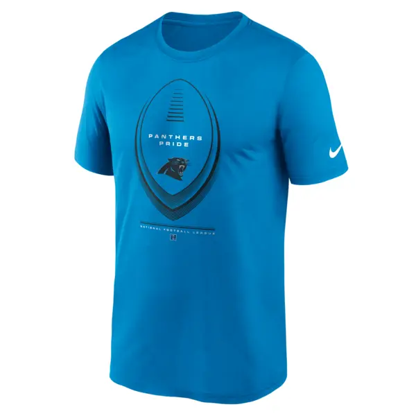 Nike Carolina Panthers Legend Icon Dri-fit Nfl T-shirt - Blue