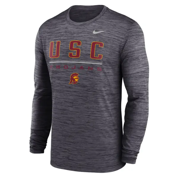 Nike Usc Sideline Velocity Dri-fit T-shirt - Black