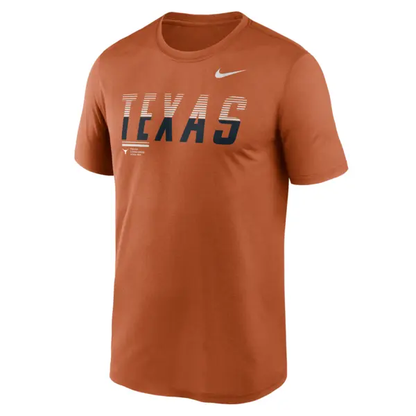 Nike Texas Sideline Legend Dri-fit College T-shirt - Orange