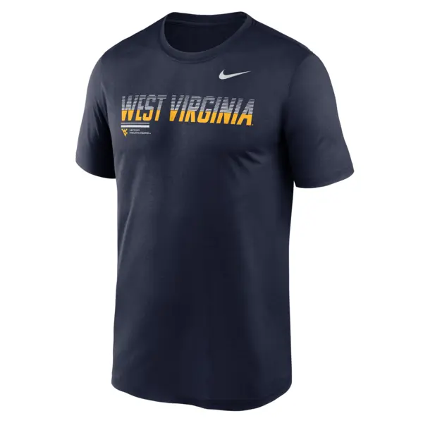 Nike West Virginia Sideline Legend Dri-fit College T-shirt - Blue