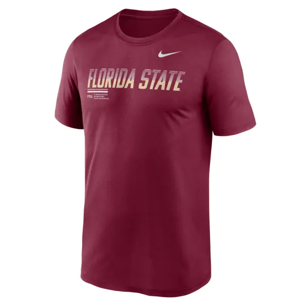 Nike Florida State Sideline Legend Dri-fit College T-shirt - Red