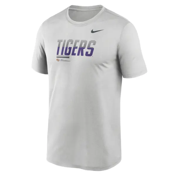 Nike Lsu Sideline Legend Dri-fit T-shirt - Grey