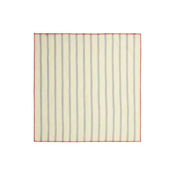 Ralph Lauren Striped Cotton Square Scarf