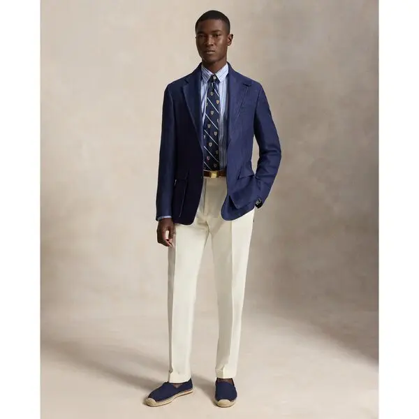 Ralph Lauren The Rl67 Summer Tweed Jacket - Navy