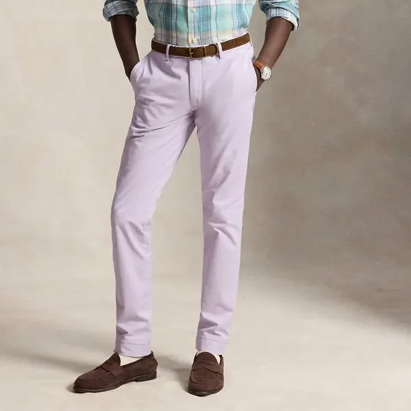 Ralph Lauren Greenwich Slim Fit Stretch Chino Pant - Spring Iris