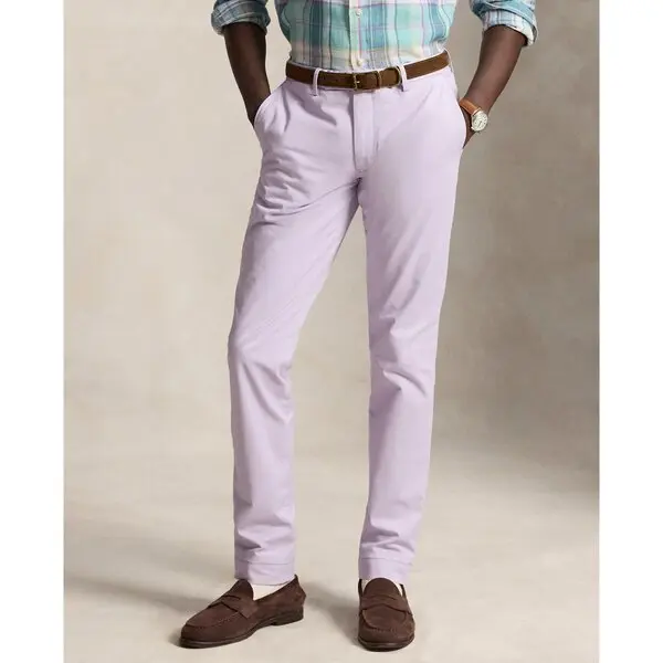 Ralph Lauren Greenwich Slim Fit Stretch Chino Pant - Spring Iris