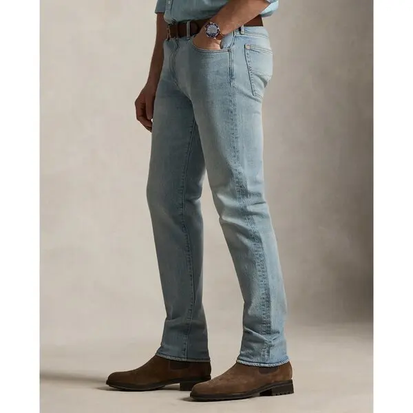 Ralph Lauren Varick Slim Straight Jean - Light Indigo