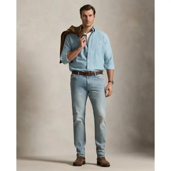 Ralph Lauren Varick Slim Straight Jean - Light Indigo