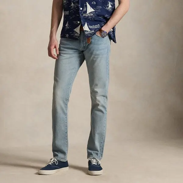 Ralph Lauren Sullivan Slim Stretch Jean - Light Indigo