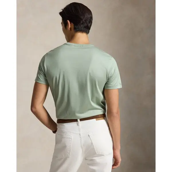 Ralph Lauren Standard Fit Lisle T-shirt - Light Green