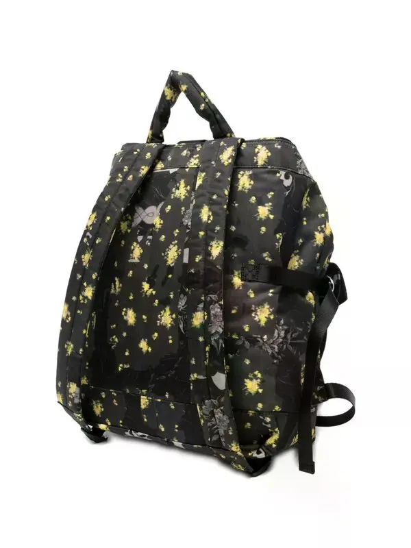 GANNI Floral-print Backpack