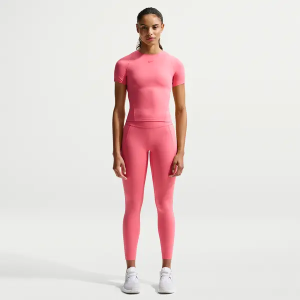 Nike Universa High-waisted 7/8 Leggings With No Front Seam - Pink