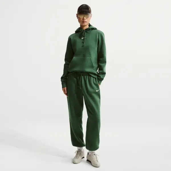 Nike Phoenix Fleece High-waisted Oversized Sweatpants - Green