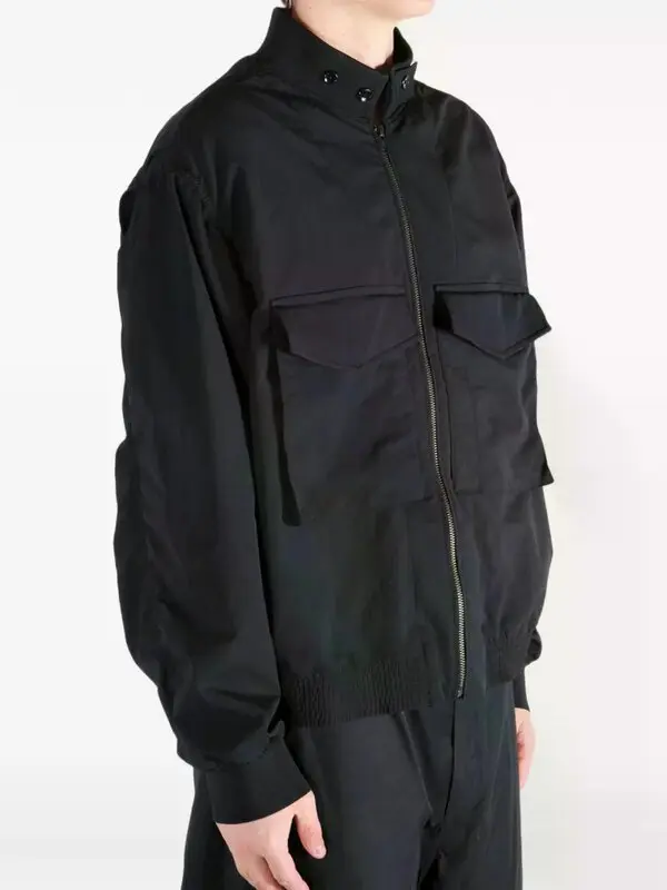 Nanamica Flap-pocket Bomber Jacket - Black